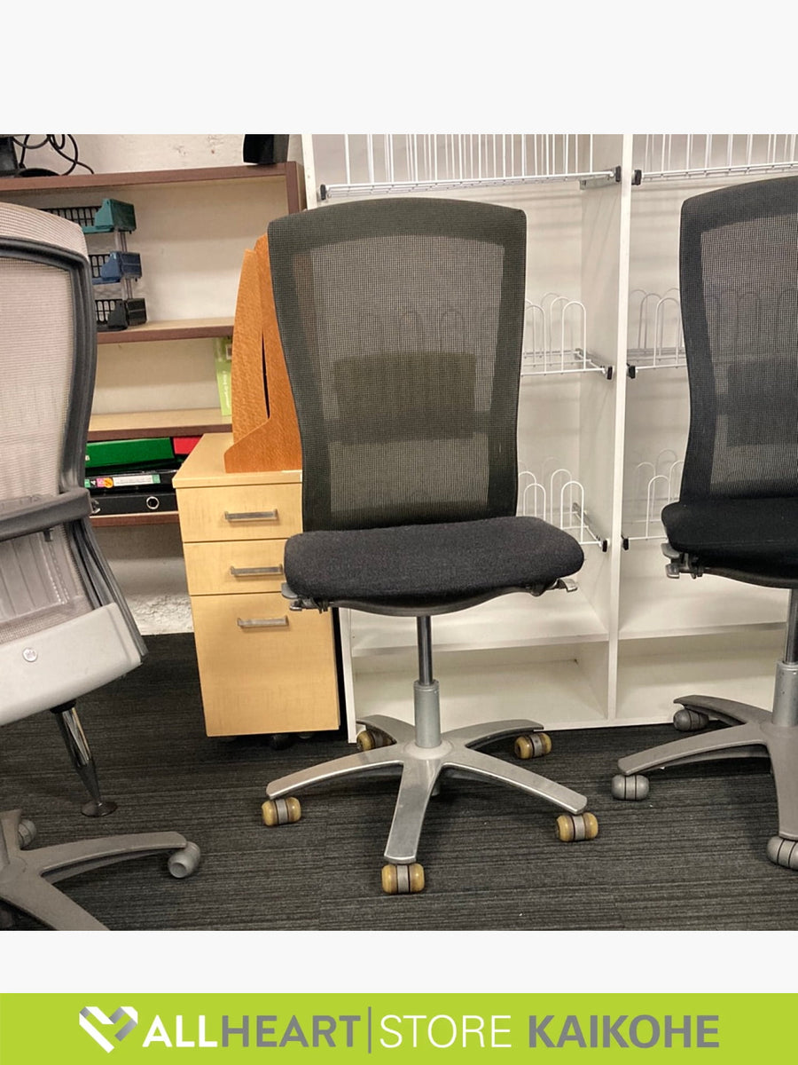 All Heart Store Kaikohe - 'Life' Office Chair - Dark Grey Seat